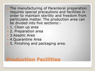 Industrial pharmacy parenteral processing | PDF