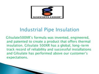 Industrial Pipe Insulation | PPTX