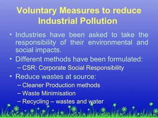 Ways To Control Pollution