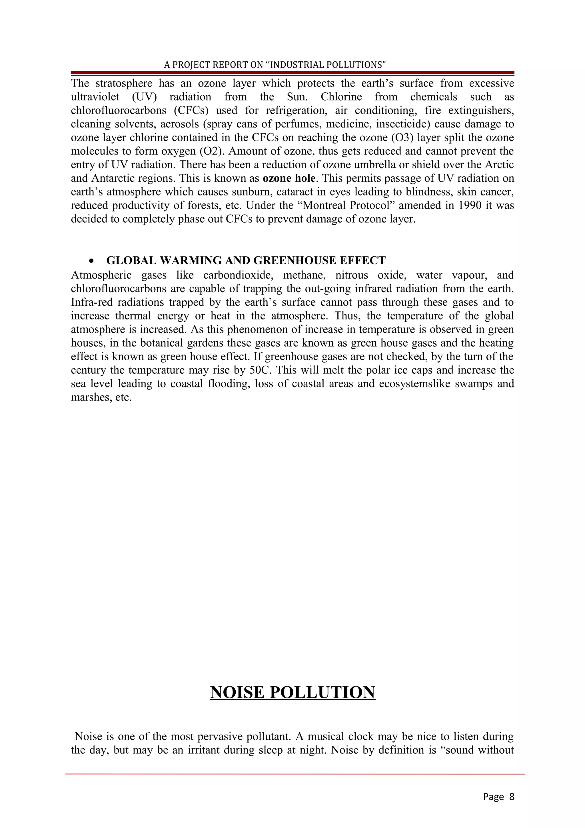 Industrial pollution | DOC