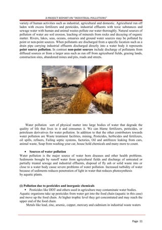 Industrial pollution | DOC