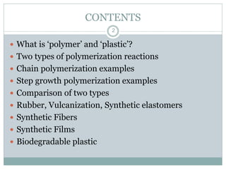 A Glimpse of Industrial polymers | PDF