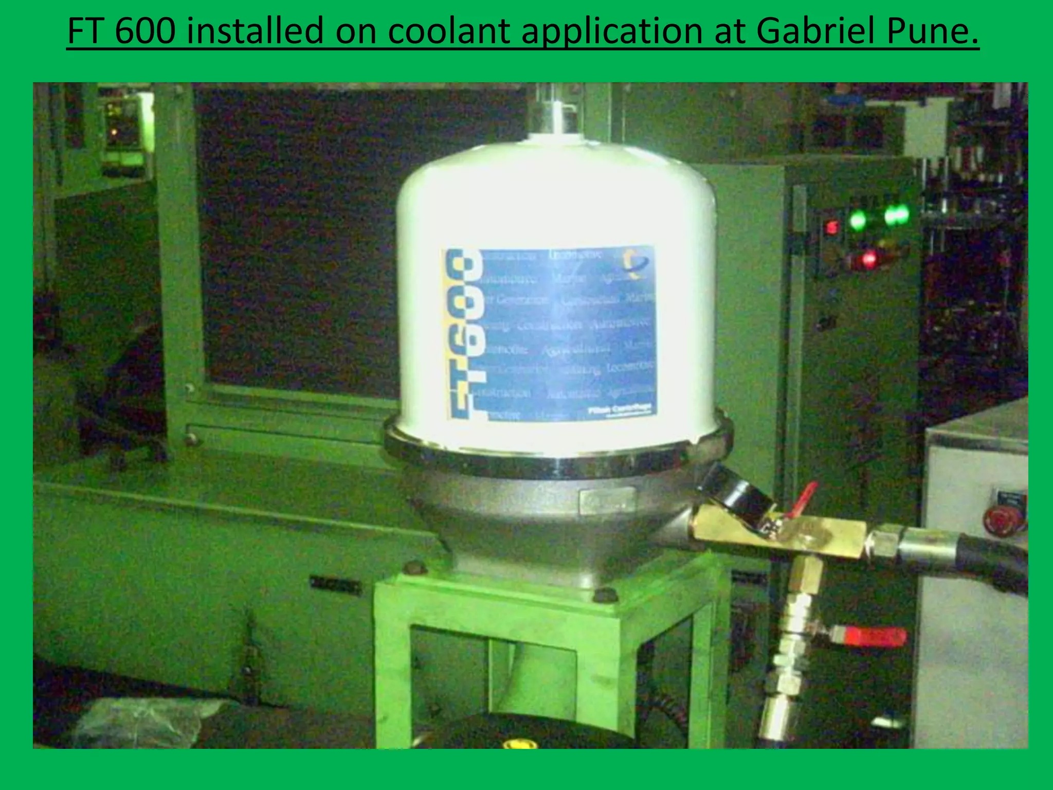 Filtek Centrifugal Filtration for Industrial applications | PPTX