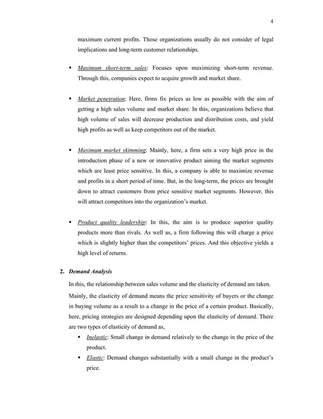 Industrial pricing strategies and policies | PDF | Sales | Business