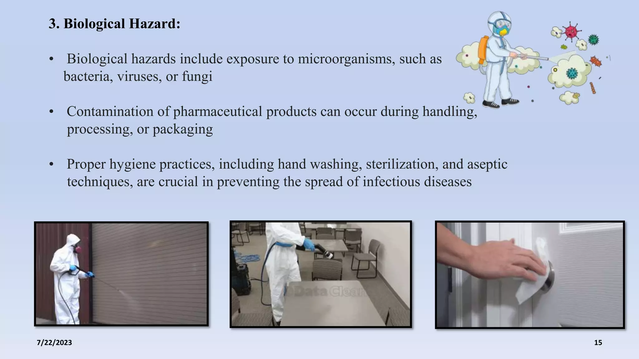 Pharmaceutical Industrial Processes and Potential Hazards.pptx