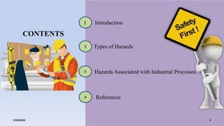 Pharmaceutical Industrial Processes and Potential Hazards.pptx