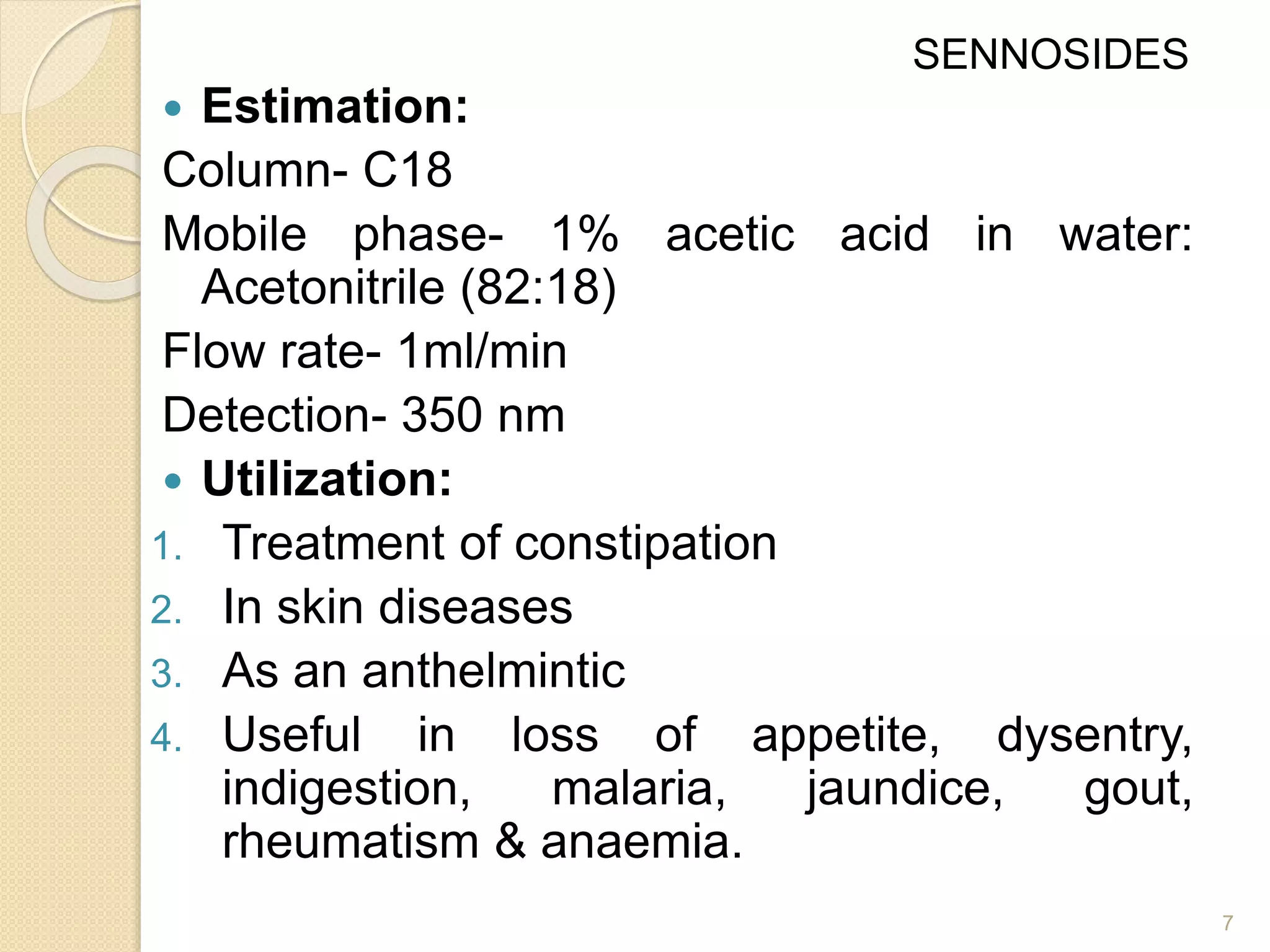 Industrial production, estimation and utilization of phytoconstituents ...
