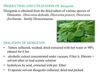 Industrial production of phytoconstituents | PPTX