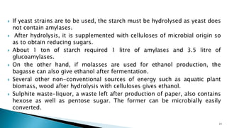 INDUSTRIAL PRODUCTION OF ETHANOL.....pptx