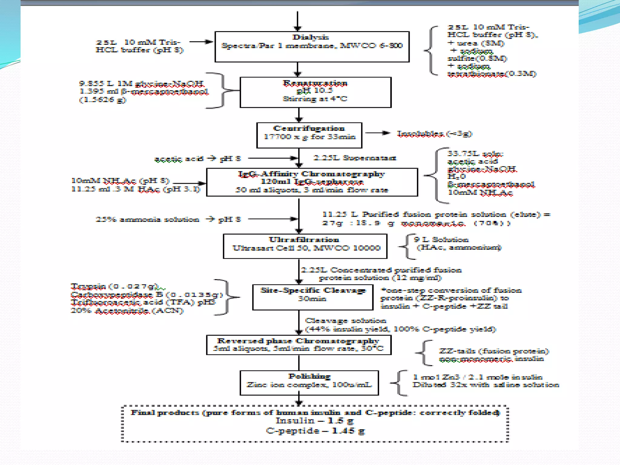 Industrial production of insulin. | PPTX