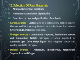 Industrial production of penicillin.ppt