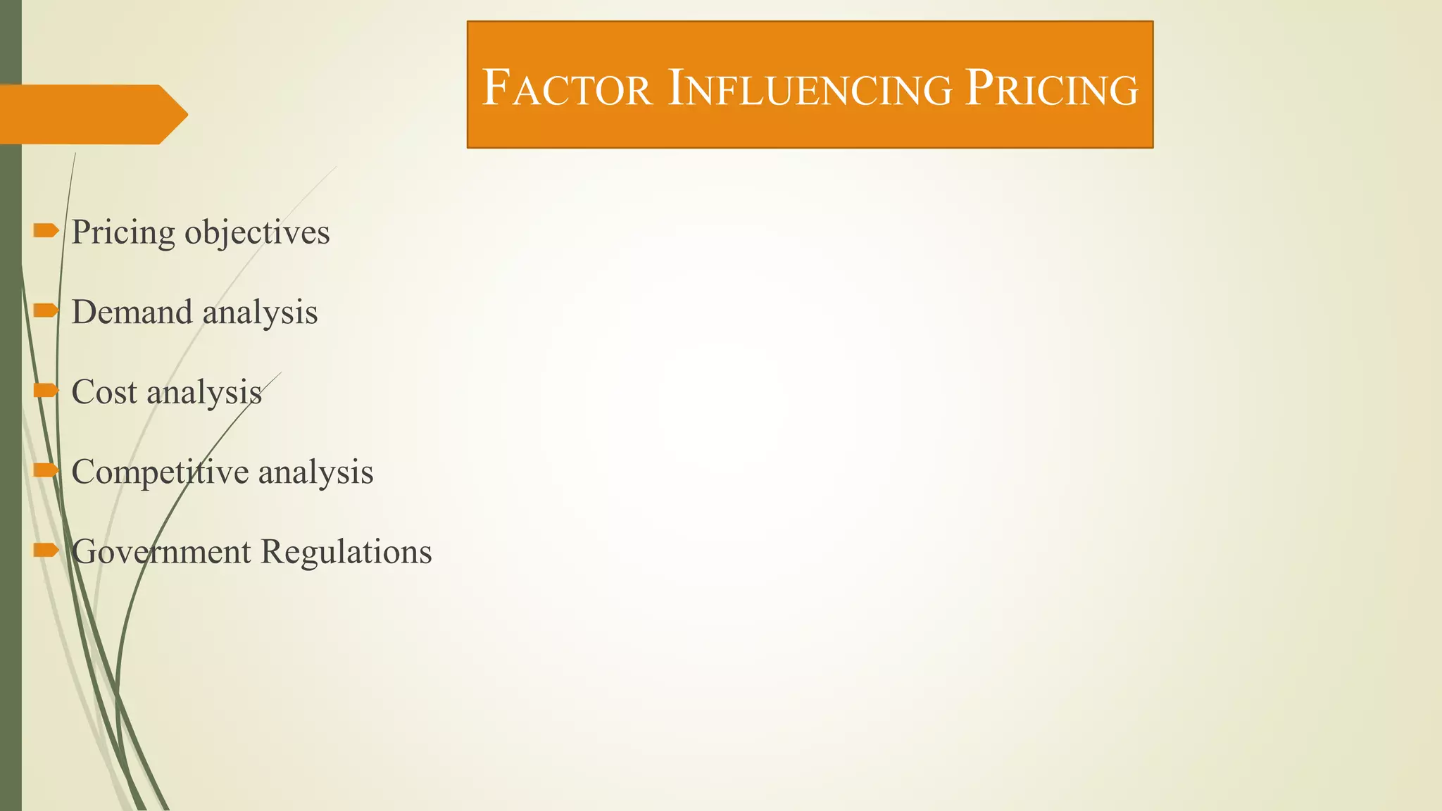 Industrial product pricing | PPTX