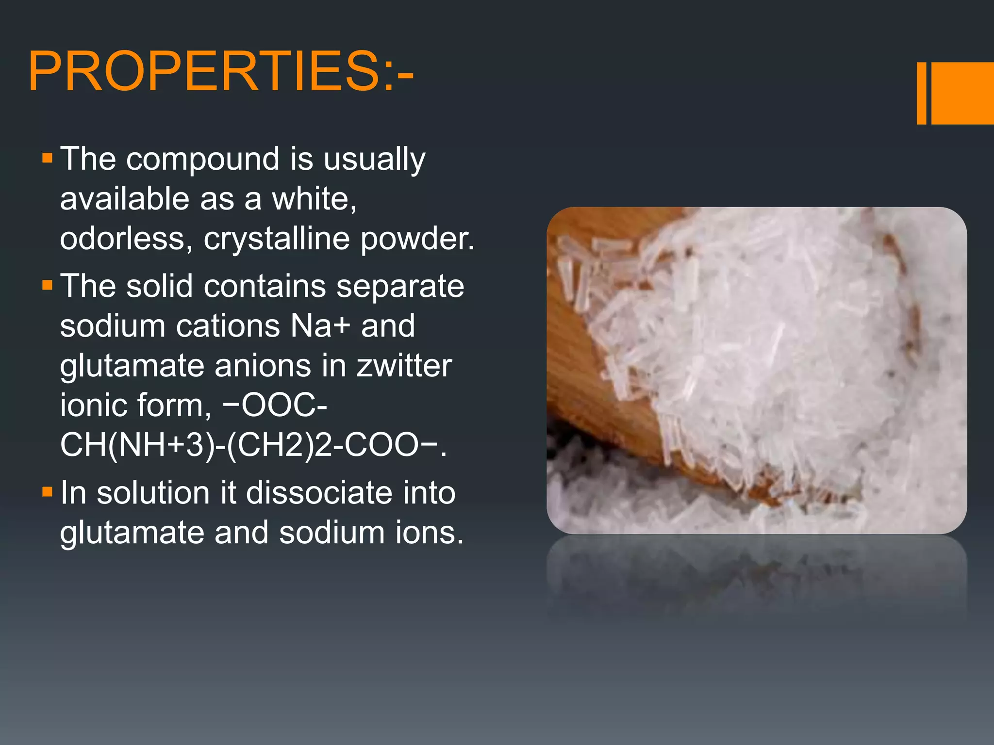 Industrial production of lactic acid & monosodium glutamate | PPTX