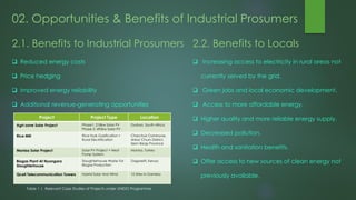 UNIDO: Industrial Prosumers of Renewable Energy | PDF | Gas and ...