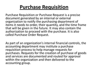 Industrial purchasing system | PPTX