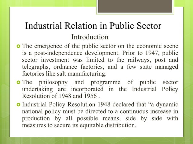 Industrial relation in india | PPTX