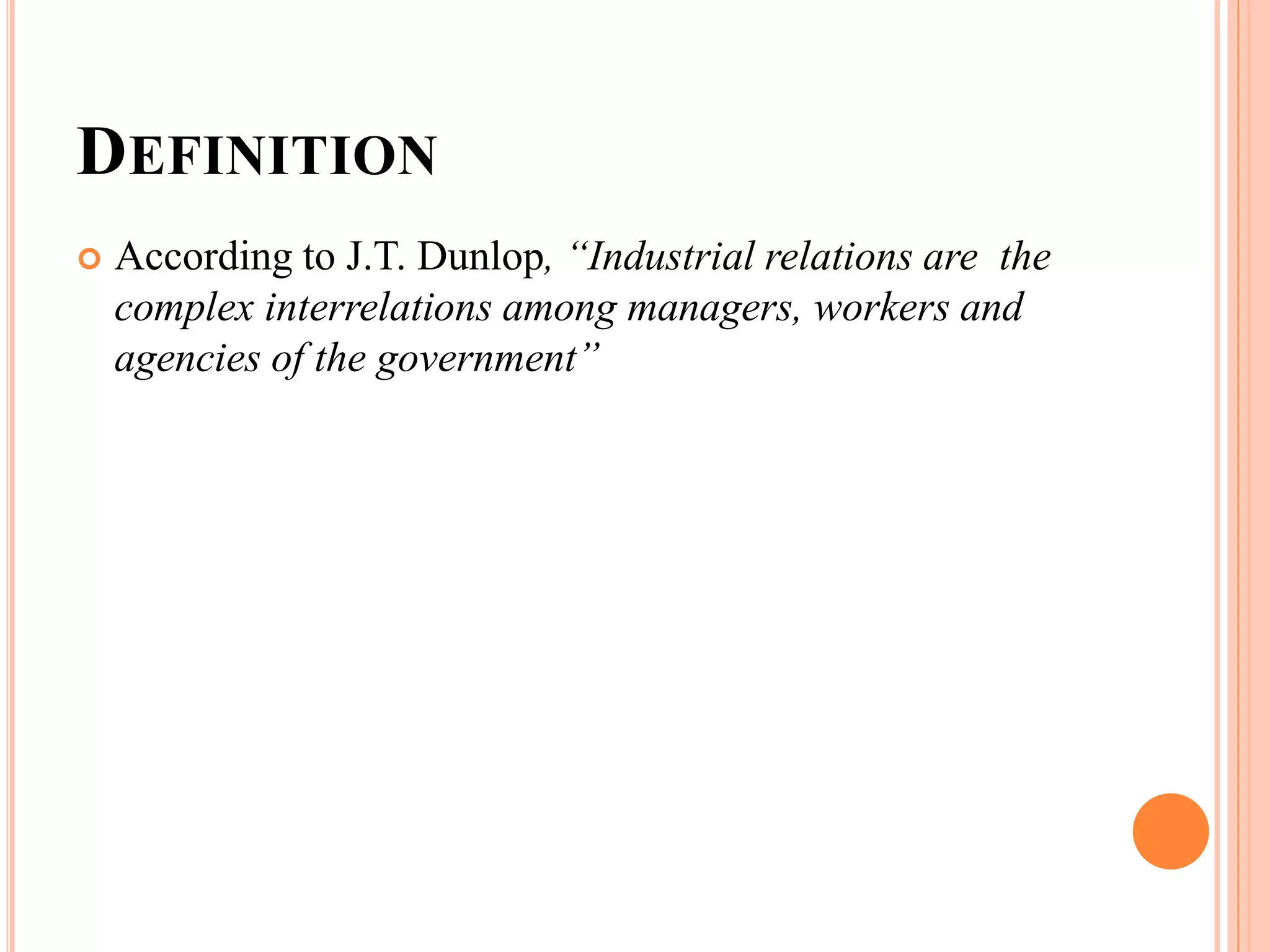 Industrial relations HRM | PPTX