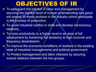 Industrial relations | PPT