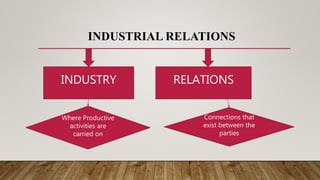 Industrial Relations | PPTX