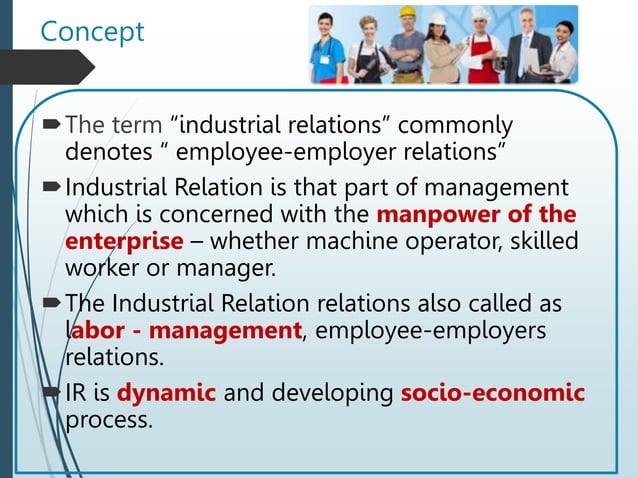 Industrial Relations.ppt industrial relations | PPT