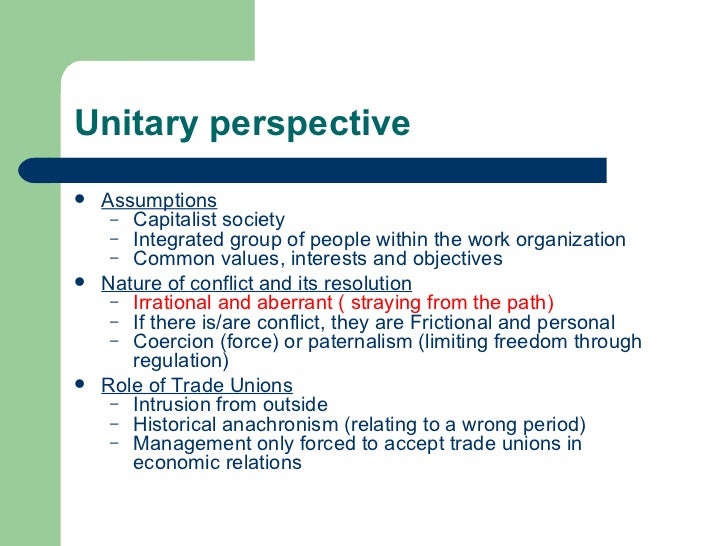 Industrial relations 2010