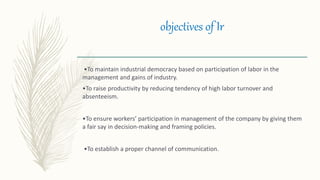 Industrial relations and disputes | PPTX