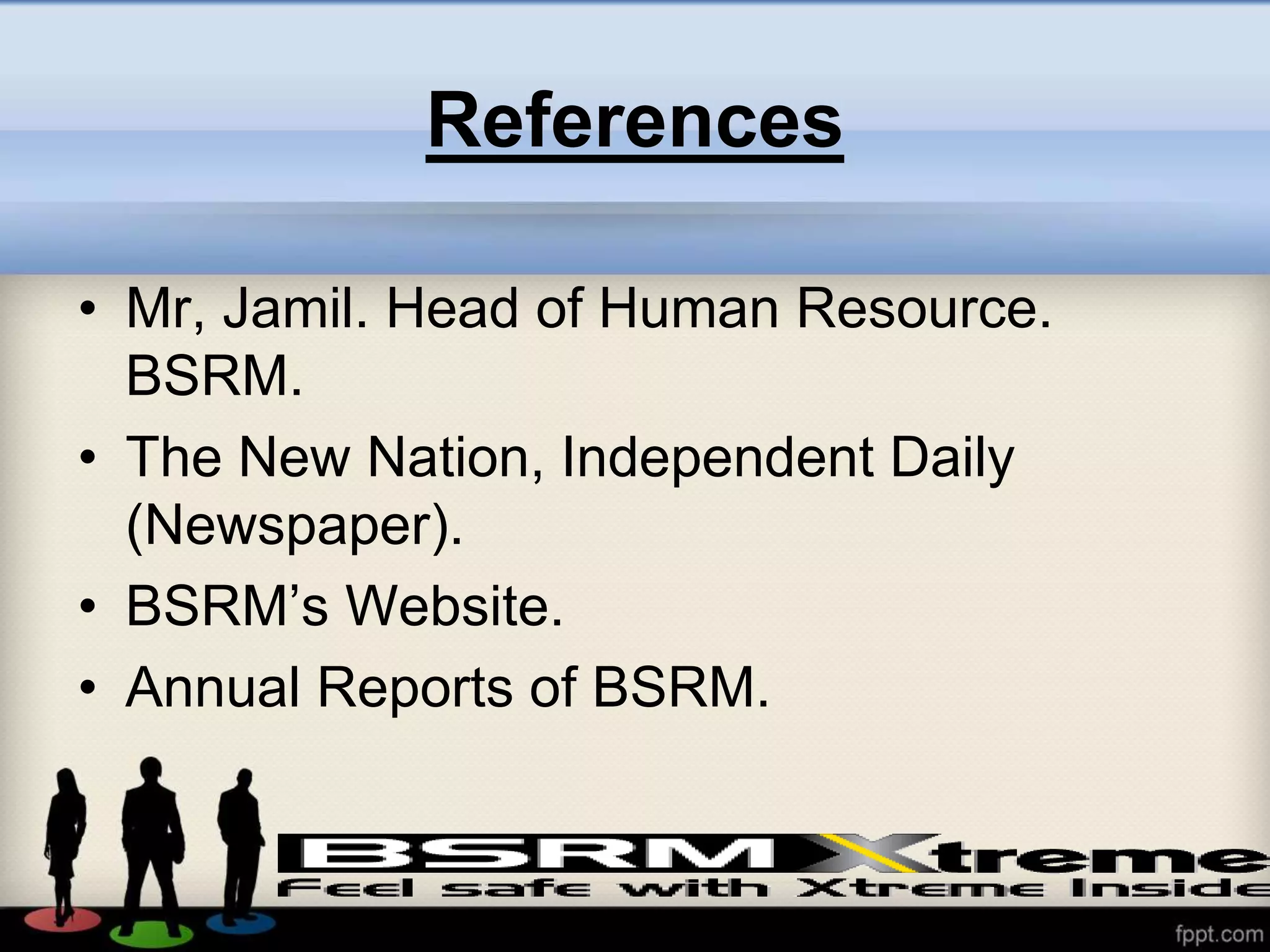 Industrial relations at bangladesh steel re rolling mills (BSRM) | PPTX