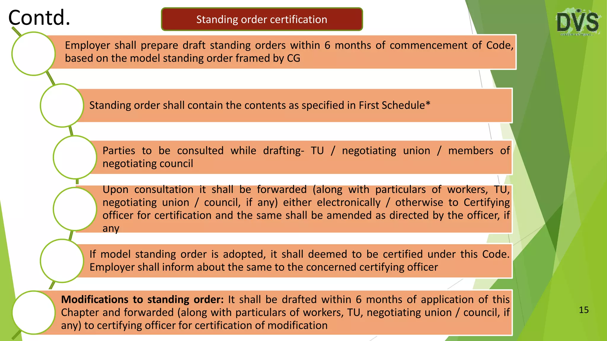 Industrial Relations Code, 2020- Part II | PPTX