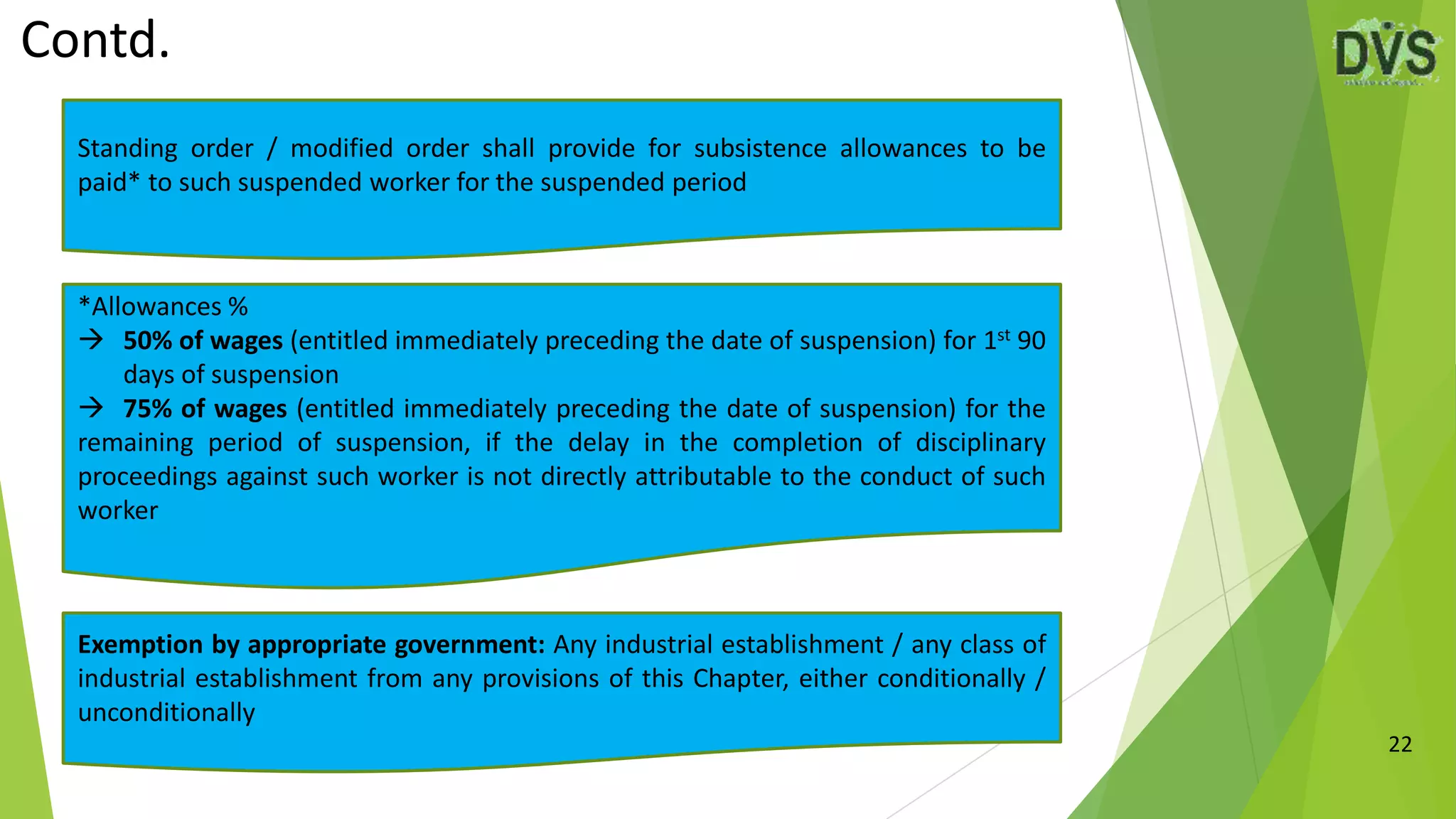 Industrial Relations Code, 2020- Part II | PPTX