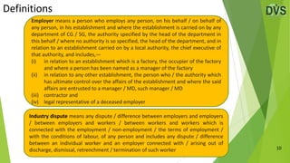 Industrial Relations Code, 2020- Part 1 | PPTX