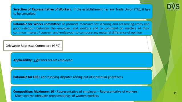 Industrial Relations Code, 2020- Part 1 | PPTX