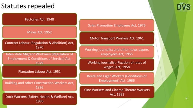 Industrial Relations Code, 2020- Part 1 | PPTX