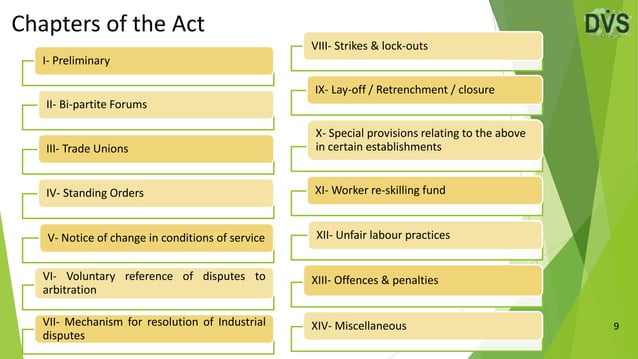 Industrial Relations Code, 2020- Part 1 | PPTX