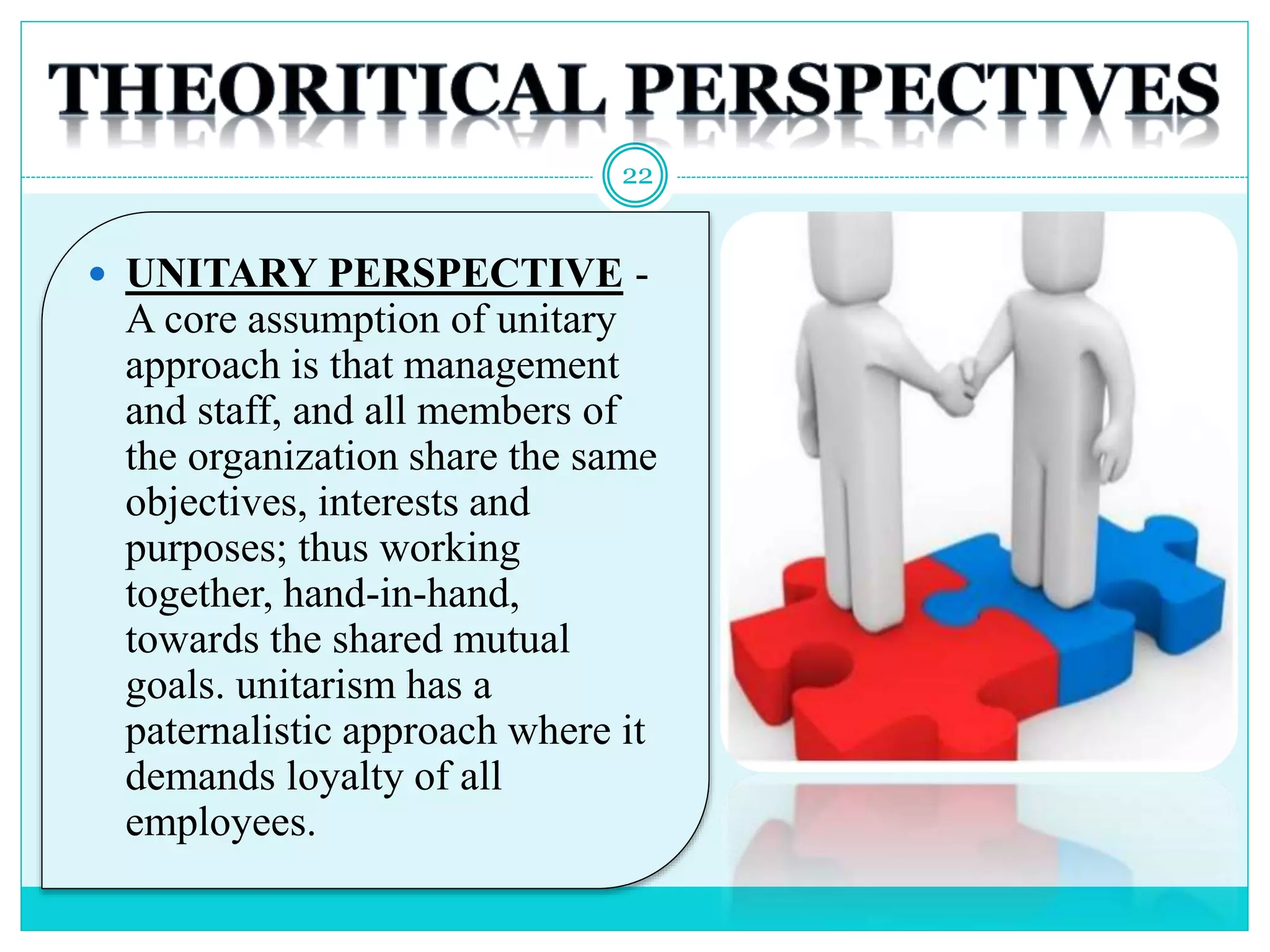 Industrial relations & concept and approaches | PPTX