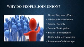 Industrial relationship and trade union | PPTX