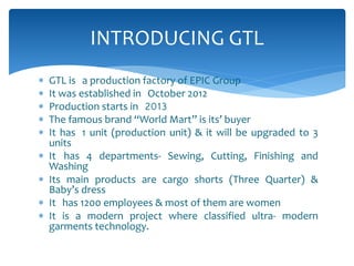 Industrial relations in Bangladesh; A Case Study on Green Textile ...