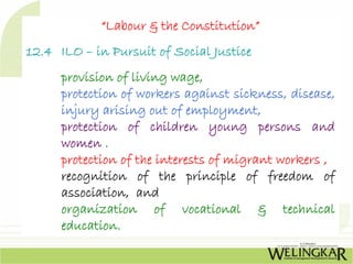 Labor & Constitution | PPT