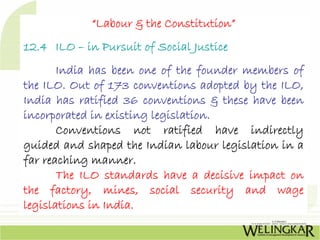Labor & Constitution | PPT