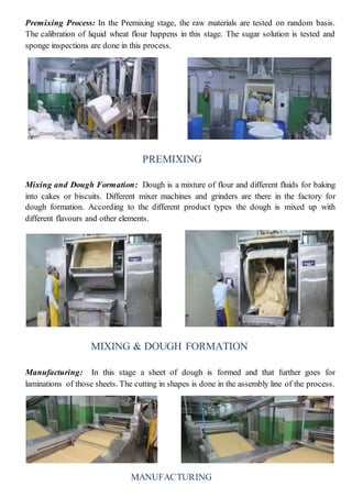 Industrial report | DOCX | Desserts and Baking | Food & Drink