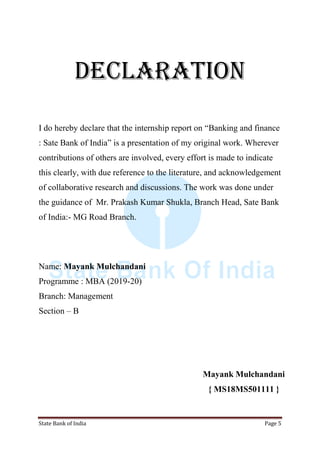 Summer Internship Report 2019 | PDF