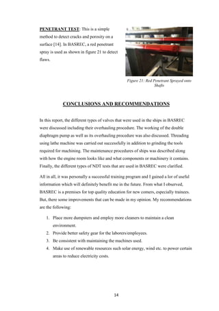 Industrial Report on BASREC | PDF