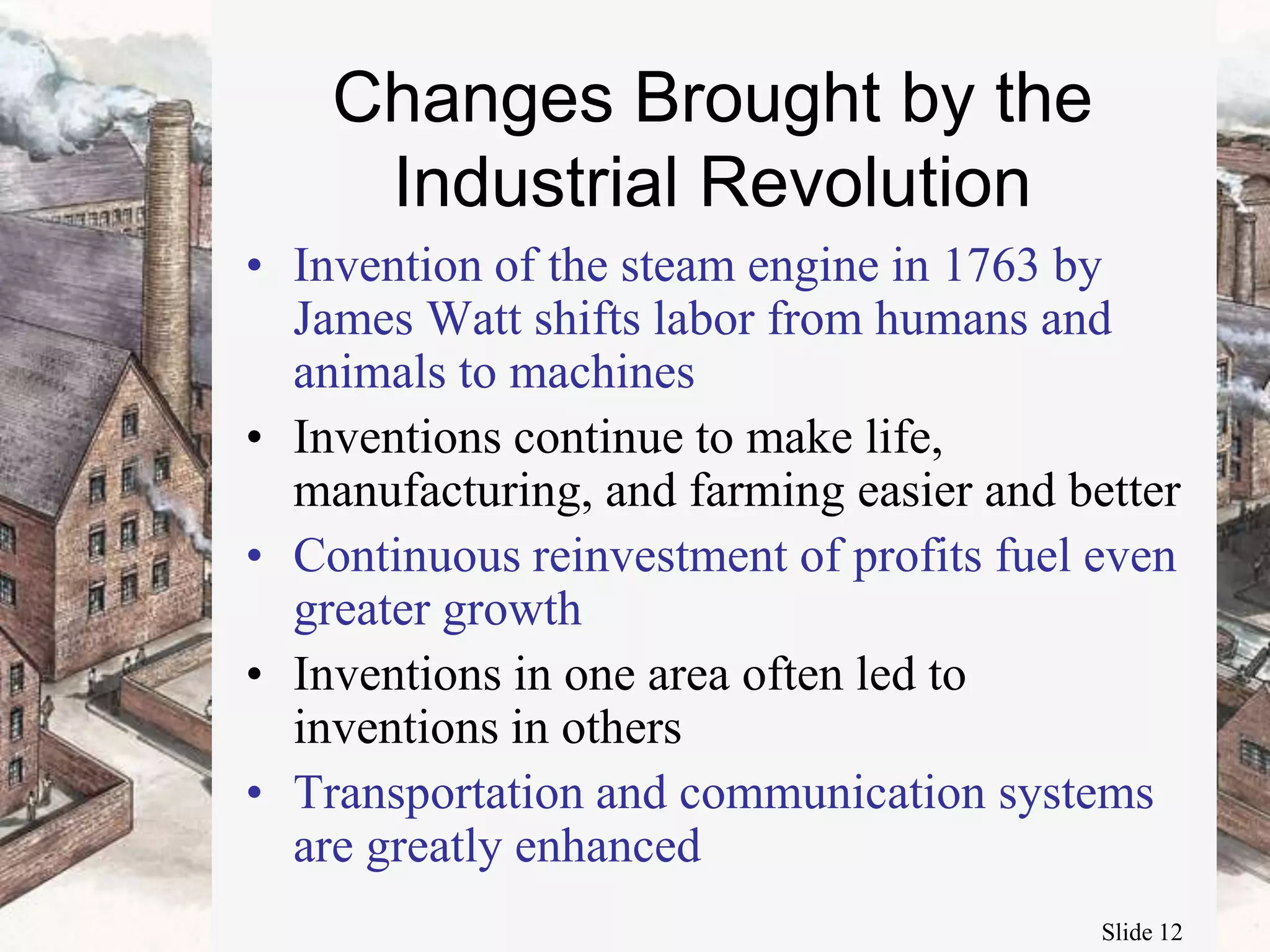 Industrial Revolution Introduction | PPT