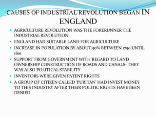 Industrial Revolution | PPTX