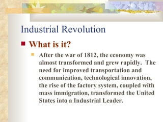 Industrial revolution | PPT