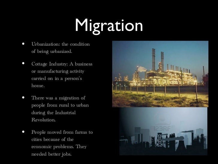 Migration During The Industrial Revolution