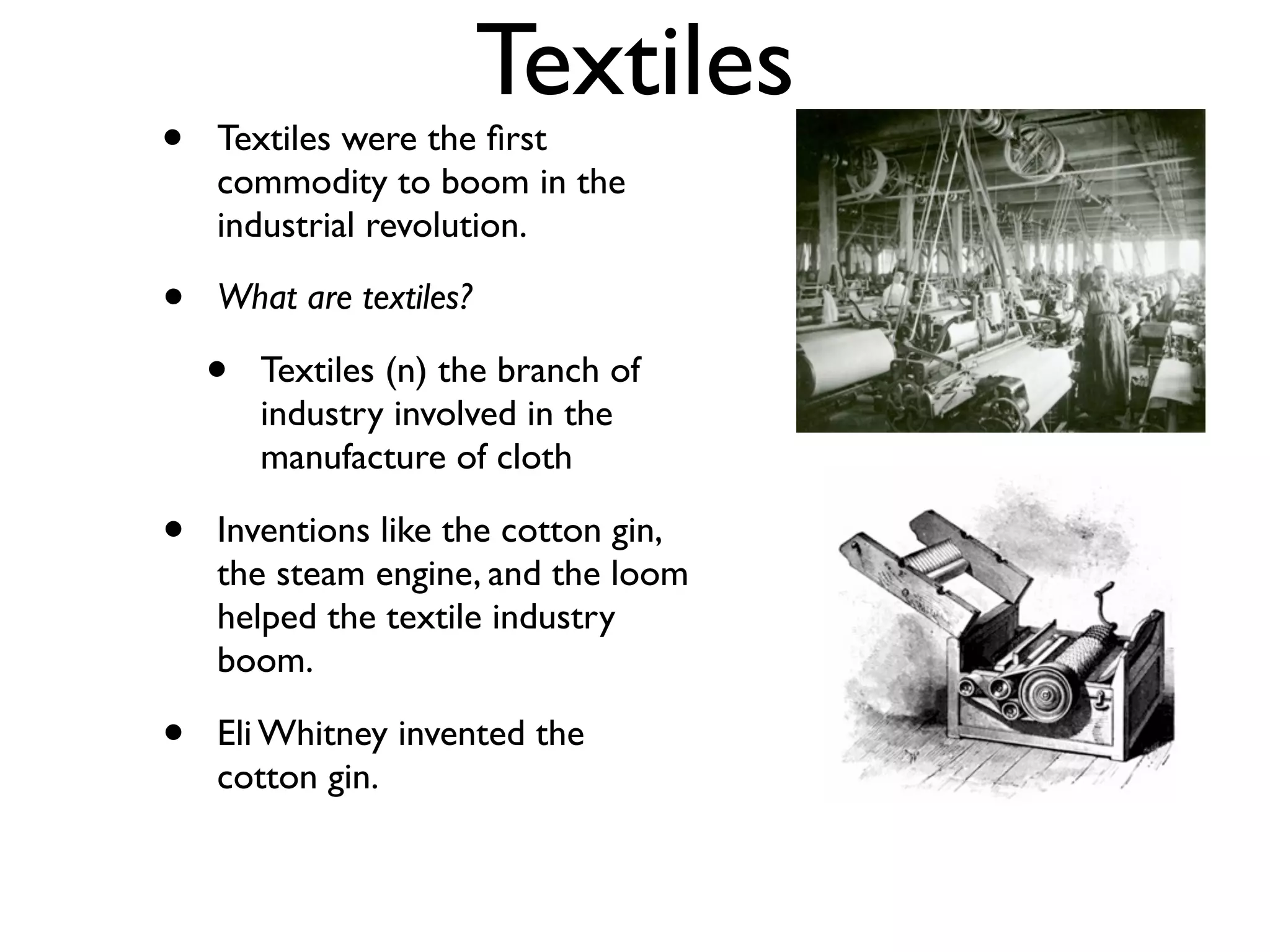 Industrial Revolution | KEY | Business and Finance