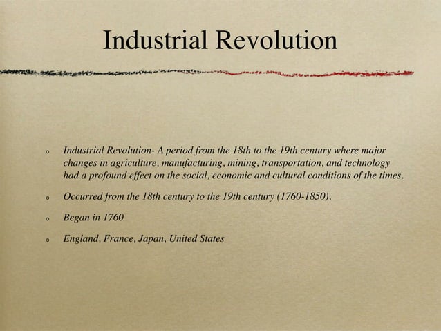 Industrial revolution | KEY | Agriculture | Industries
