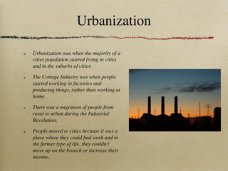 Industrial revolution | KEY | Agriculture | Industries