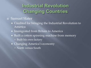 Industrial revolution | PPTX