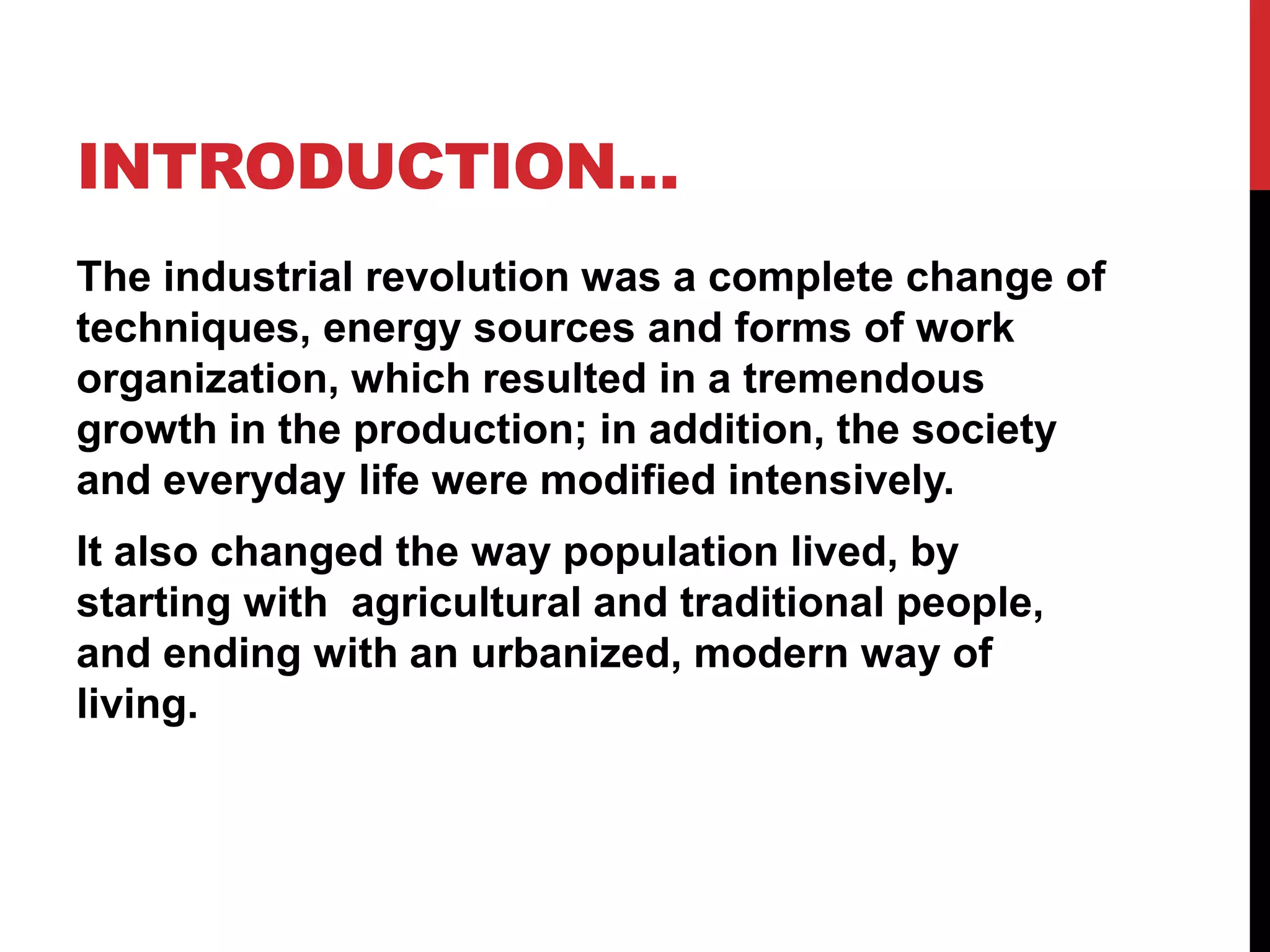 Industrial revolution | PPT